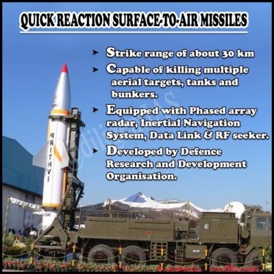 Quick Reaction Surface to Air Missile system achieves major milestone