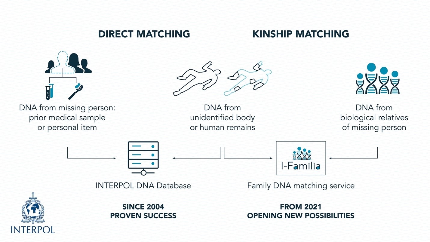 I-Familia-Global database to identify missing persons