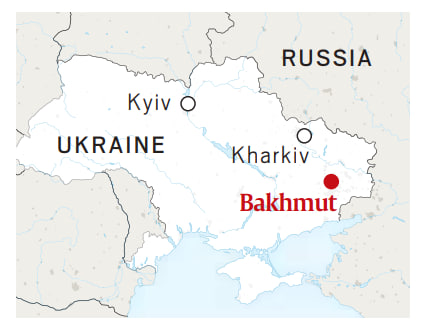 BAKHMUT -UPSC Current Affairs - IAS GYAN