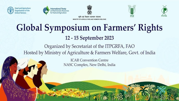 Indian President inaugurated the global symposium on farmers’ rights UPSC