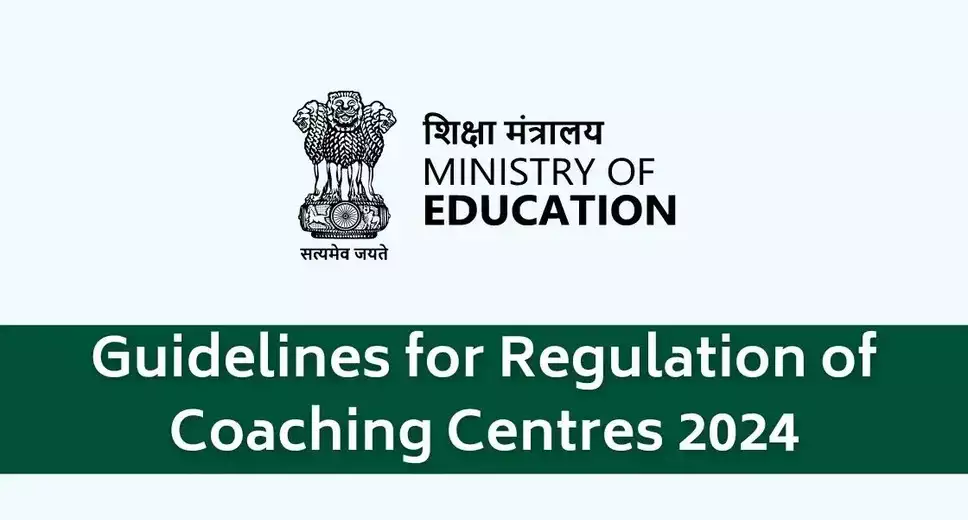 Education Ministry issues guidelines for coaching centres UPSC