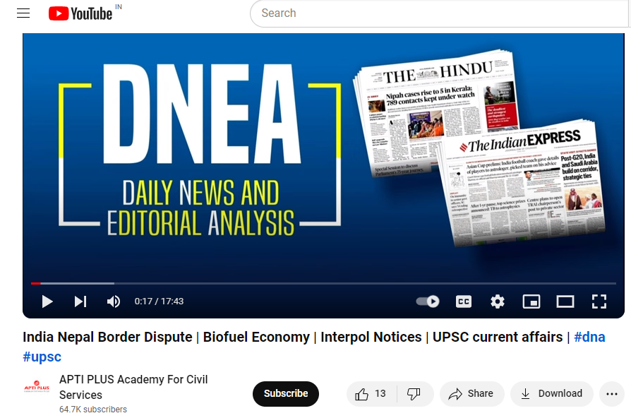 Concise and hints at mastering current affairs