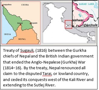 India Nepal Border Dispute UPSC