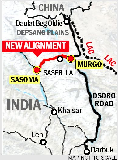 INFRASTRUCTURE DEVELOPMENT AT INDO-CHINA BORDER