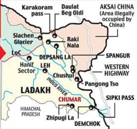 INFRASTRUCTURE DEVELOPMENT AT INDO-CHINA BORDER