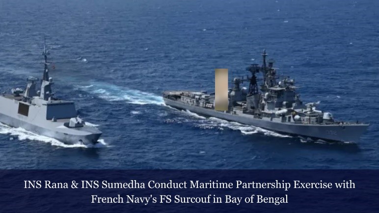 INS RANA AND INS SUMEDHA