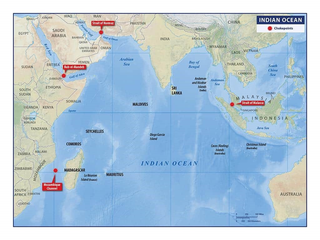 MARITIME SECURITY IN THE INDIAN OCEAN REGION, UPSC