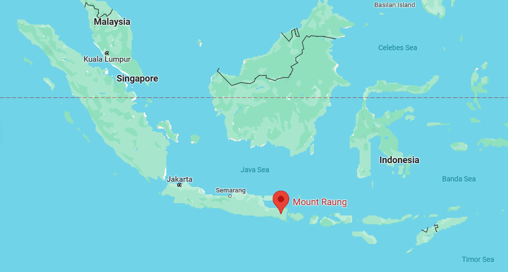 Indonesia volcano erupts multiple times, triggers tsunami alerts UPSC