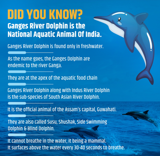 India's first National Dolphin Research Centre in Bihar UPSC