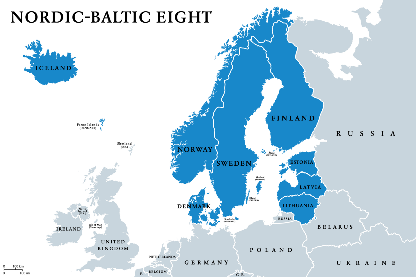 Nordic-Baltic Countries' Cooperation with India UPSC