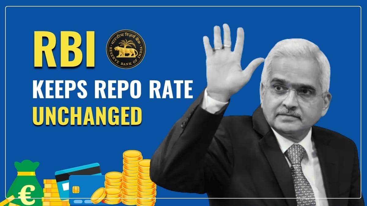 RBI Policy Rates Unchanged: UPSC Insights
