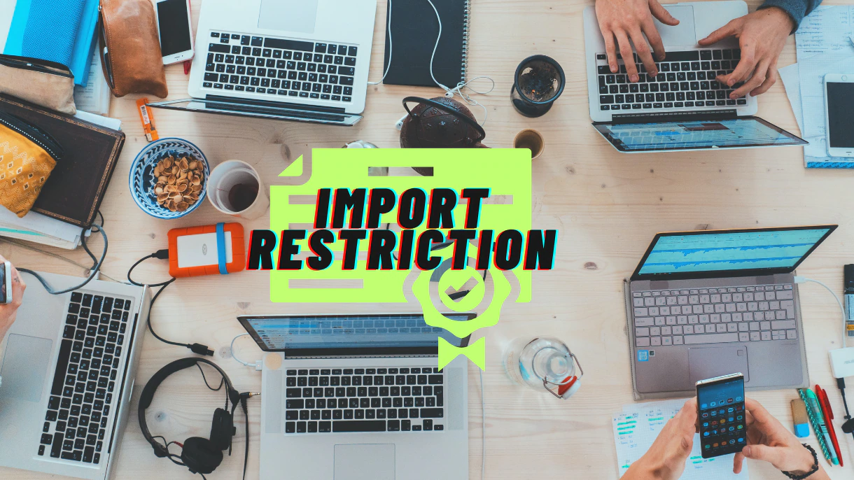 Government announced restrictions on computers Import UPSC