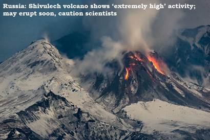 SHIVELUCH VOLCANO | IAS GYAN