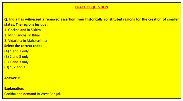 About Greater Tipraland | UPSC Current Affairs | IAS GYAN