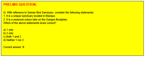 Saman Bird Sanctuary | UPSC Current Affairs | IAS GYAN