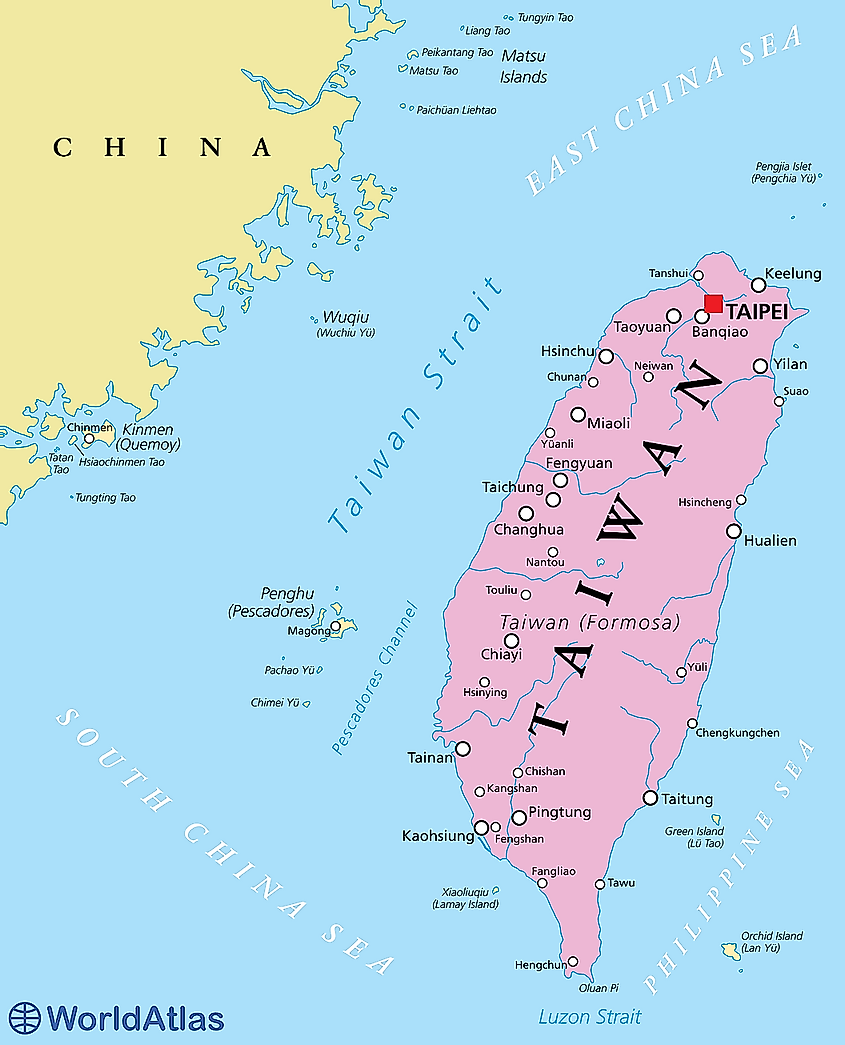 Taiwan Strait - UPSC Current Affairs - IAS GYAN