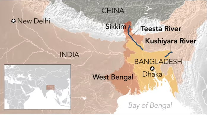 Teesta River, UPSC