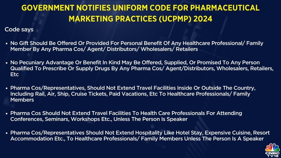 Uniform Code for Pharmaceuticals Marketing Practices (UCPMP) 2024