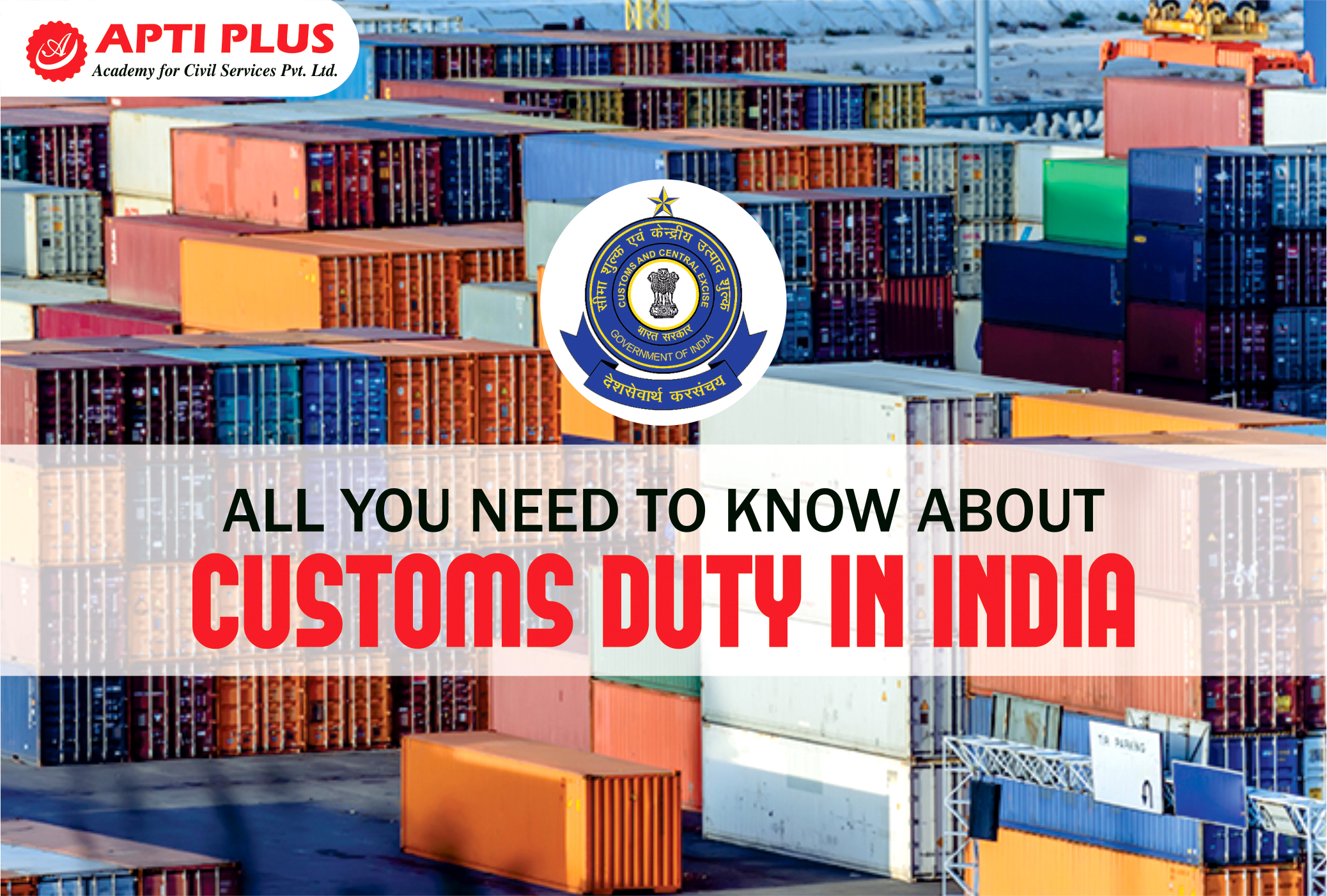 Custom Duties In India UPSC Custom Duties UPSC Economy Concepts UPSC