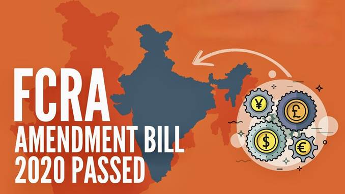 FOREIGN CONTRIBUTION REGULATION ACT (FCRA) | IAS GYAN