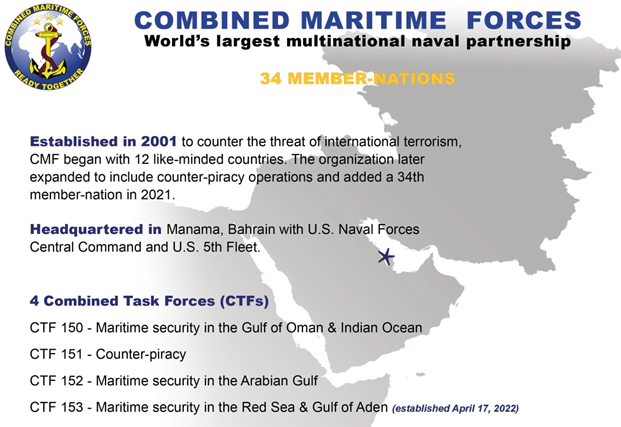 COMBINED MARITIME FORCES | IAS GYAN