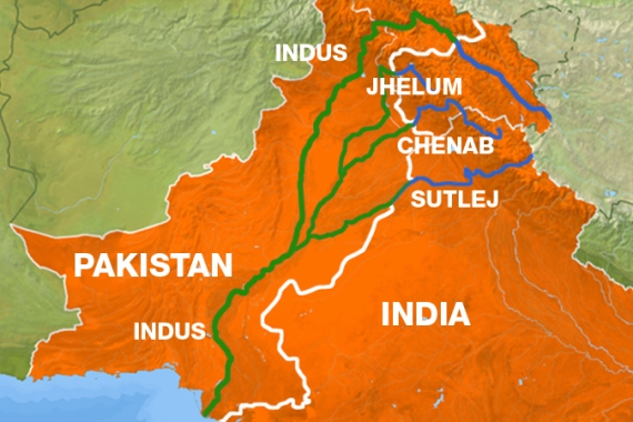 Bhakra Nangal Dam Map