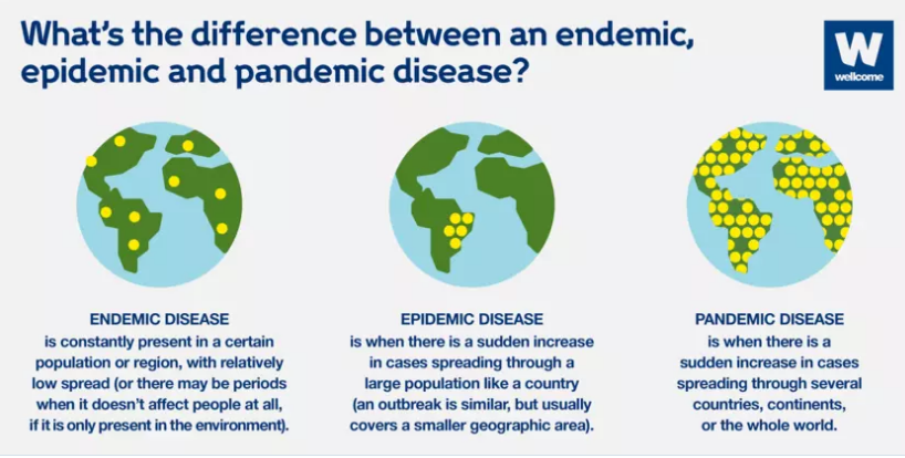‘Outbreak’, ‘Epidemic’, ‘Pandemic’ And ‘Endemic’ - IAS Gyan
