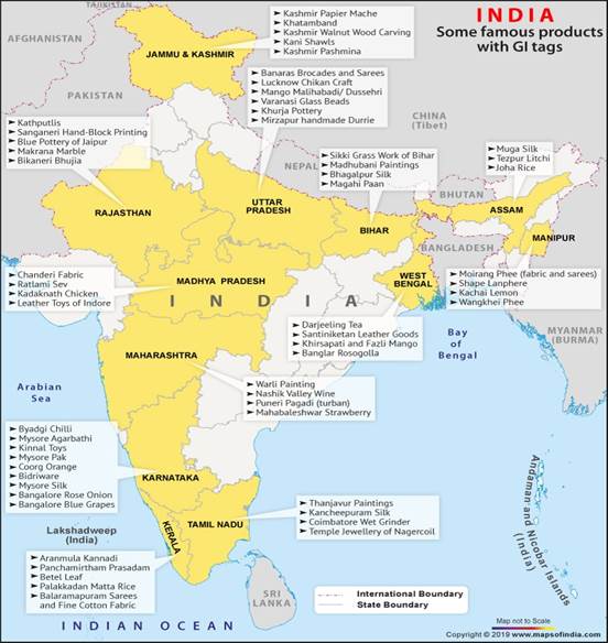 GEOGRAPHICAL INDICATIONS (GI) | IAS GYAN