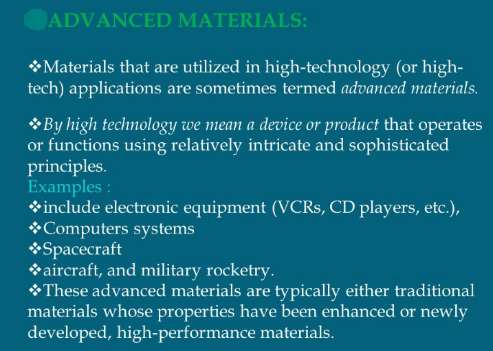 Advanced Materials