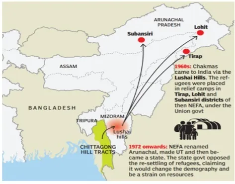CITIZENSHIP TO CHAKMA, HAJONGS