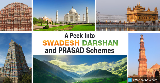SWADESH DARSHAN 2.0 AND PRASAD SCHEME | IAS GYAN