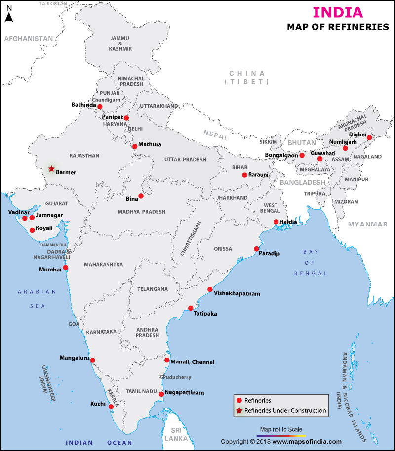 MINERAL DISTRIBUTION IN INDIA